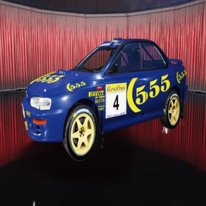 Subaru Impreza GC8 555 Rally Car