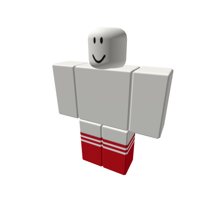 red thigh high socks w stripes - Roblox
