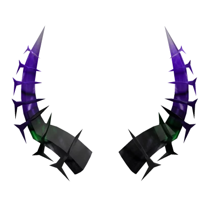 Poisoned Horns | Purple Horns | Roblox Item - Rolimon's