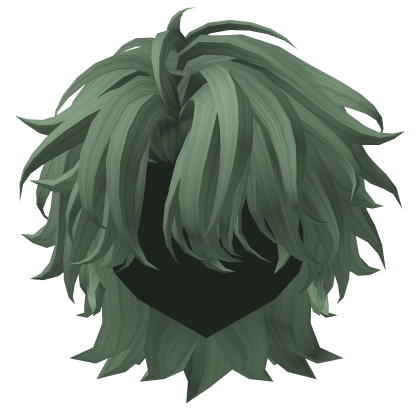 Beautiful Green Wolfcut - Roblox