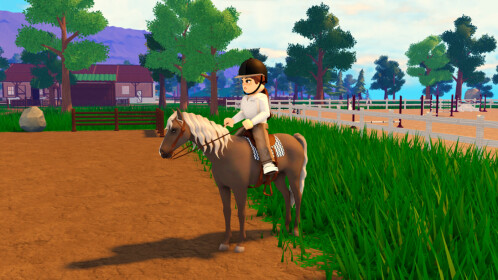 Écuries d'équitation - Roblox
