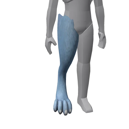 Cute Cartoon Blue Cat 💙 Funny Meme … - Prawa noga | Roblox Item - Rolimon's