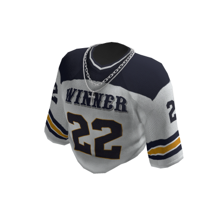 Jersey deportivo enrollado recortado - Roblox