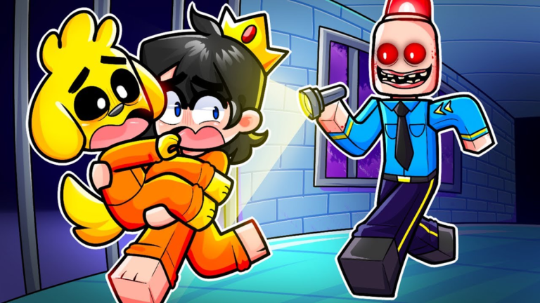 사악한 경찰의 감옥! (무서운 오비) - Roblox