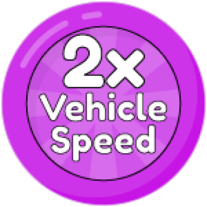 2x Vehicle Speed - Roblox