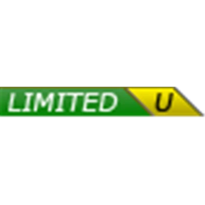 Old Roblox Limited U Label