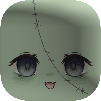 Moe Tired Zombie Girl Face | Roblox Item - Rolimon's