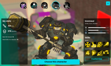 [HAWKEYE!] Mech Showdown (Alfa) - Roblox