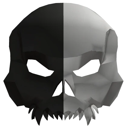 Black and White Skull Mask | Roblox Item - Rolimon's