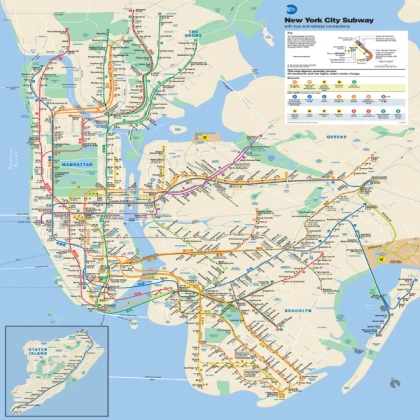 MTA NYCT Map (2018)