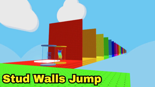 Stud Walls Jump - Roblox