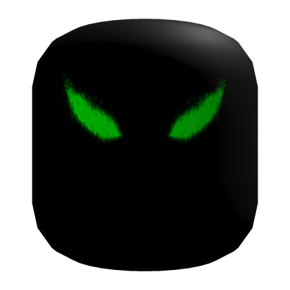 Máscara de Ojos de Demonio Verde - Roblox