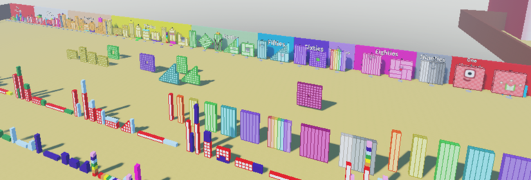 Series 7 / Numberblocks: Creation Place - Roblox