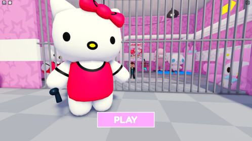 HELLO KITTY'S PRISON RUN! (أوبي) - Roblox