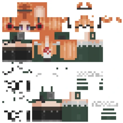 Futaba Sakura - Persona 5 / Minecraft Skin