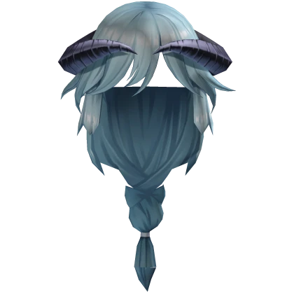 hair with horns | Roblox Item - Rolimon's
