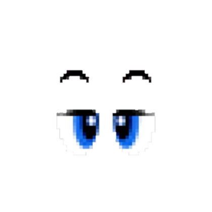 Better quality half-closed mario eyes regular 64