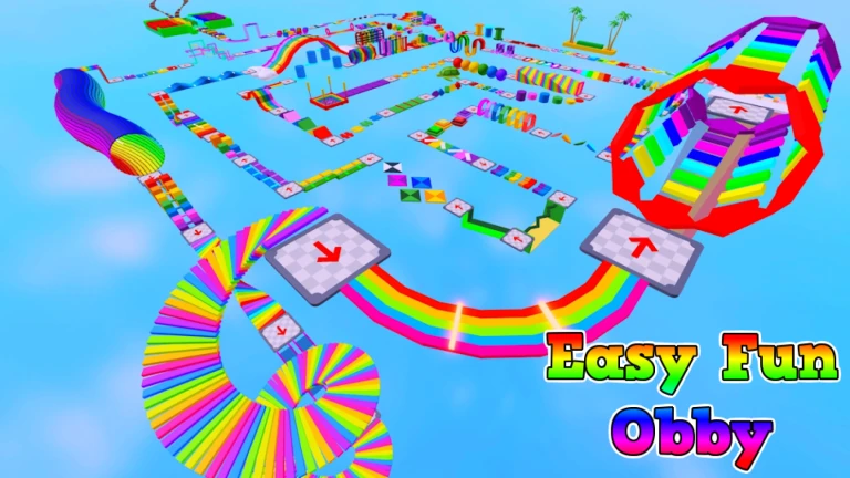 ¡Obby fácil y divertido! - Roblox