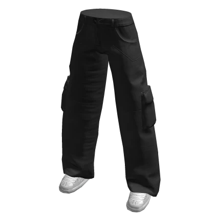 Black Baggy Cargo Pants | Roblox Item - Rolimon's