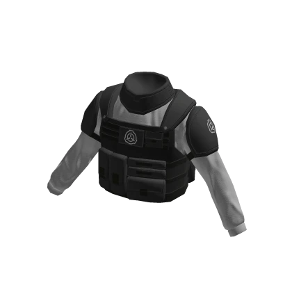 White SCP facility guard armor suit layered | Roblox Item - Rolimon's