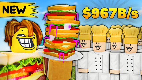 [UPDATE 4] 索 Sandwich-Tycoon! - Roblox