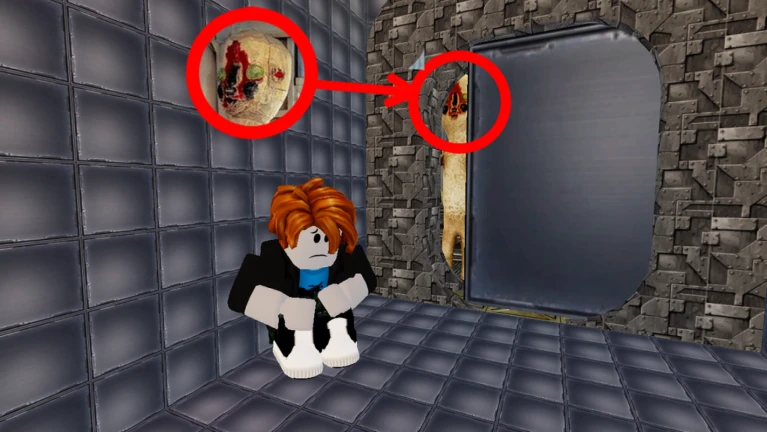 51구역의 SCP-173 살인자 생존 - Roblox