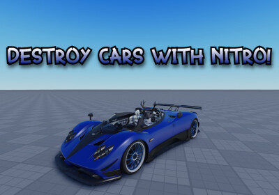 [ZONDA] Destroy Cars with Nitro - Roblox