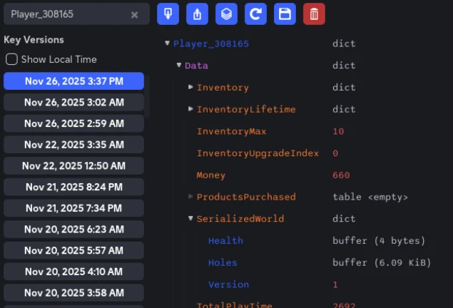 DataStore Editor