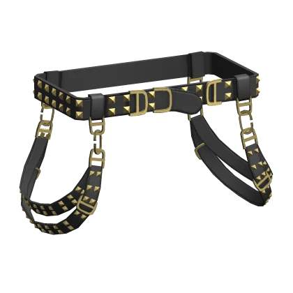 Studded Suspender Waist Straps | Roblox Item - Rolimon's