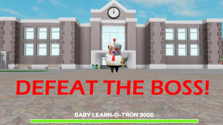 [NOVO!] BABY PROFESSOR ESCOLA FUGA! - Roblox