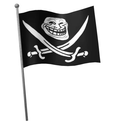 Troll Pirate Flag | Roblox Item - Rolimon's