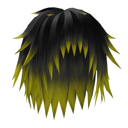 [192J]⭐ Consejos helados amarillos Escena Emo Shaggy Hair - Roblox