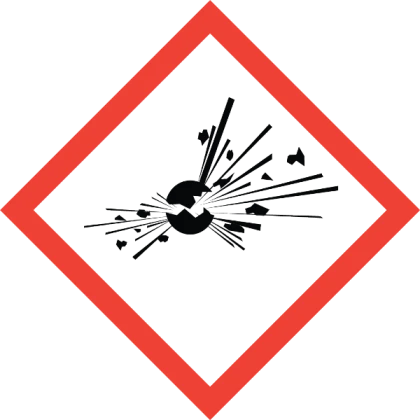 OSHA - Exploding Bomb Pictogram