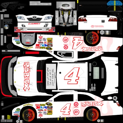 #4 Roblox Racing Car Scheme