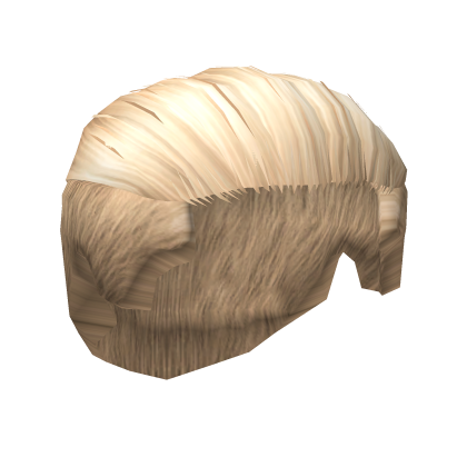 Pelo rubio con espalda lisa Cabello realista - Roblox