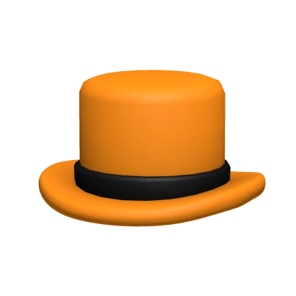 Orange Top Hat | Roblox Item - Rolimon's