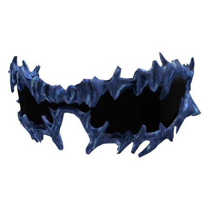 Blue Cyber Spike Glasses | Roblox Item - Rolimon's
