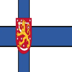 Nationalist Finland Flag