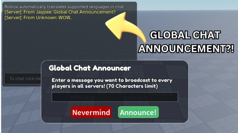 Megaphone [Global Chat Announcer]