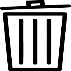 Trash icon