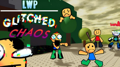 (크리스마스 데코) 피비와 함께하는 학습: Glitched Chaos - Roblox