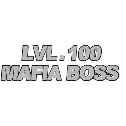 Level 100 Mafia Boss Text Tag | Roblox Item - Rolimon's