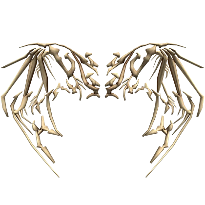 bone angel wings