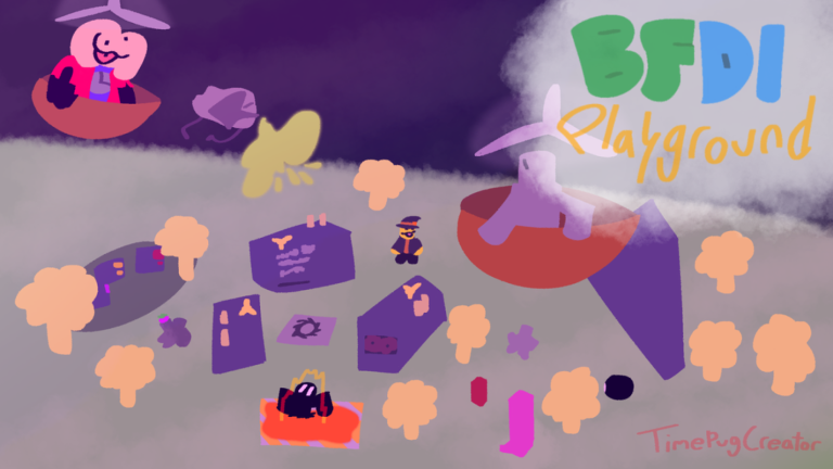 Zona de juegos BFDI - Roblox