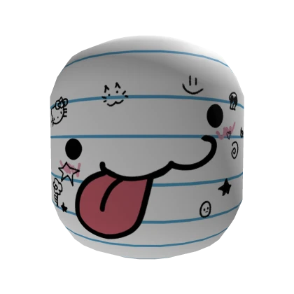 Cute Blep Paper Face | Roblox Item - Rolimon's