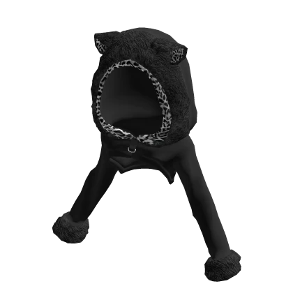 Hooded Crop Top in White Leopard | Roblox Item - Rolimon's