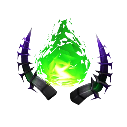 Poisoned Horns of the Temu Toxic Wasteland | Roblox Item - Rolimon's