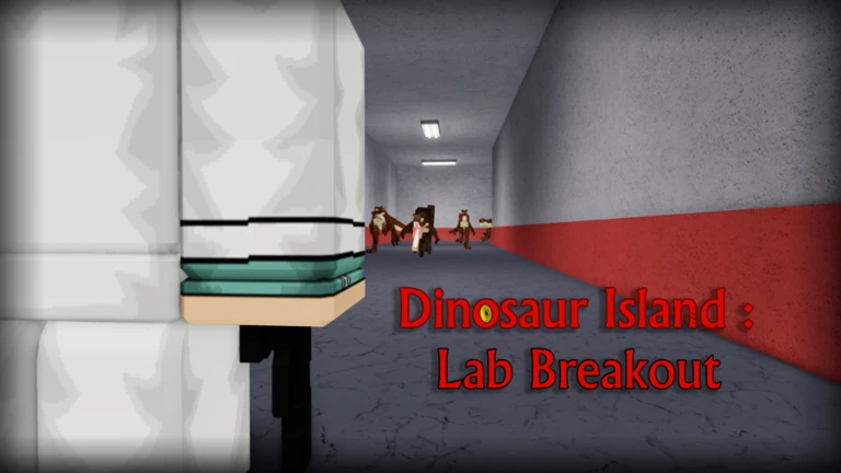Ilha dos Dinossauros : Lab Breakout (Alpha) - Roblox