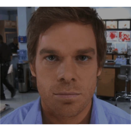 Dexter Staring Face | Roblox Item - Rolimon's