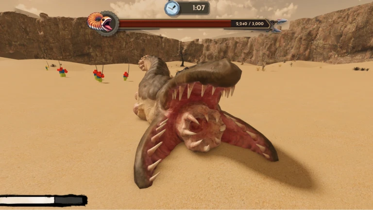 เป็นบอส: Sandworm - Roblox